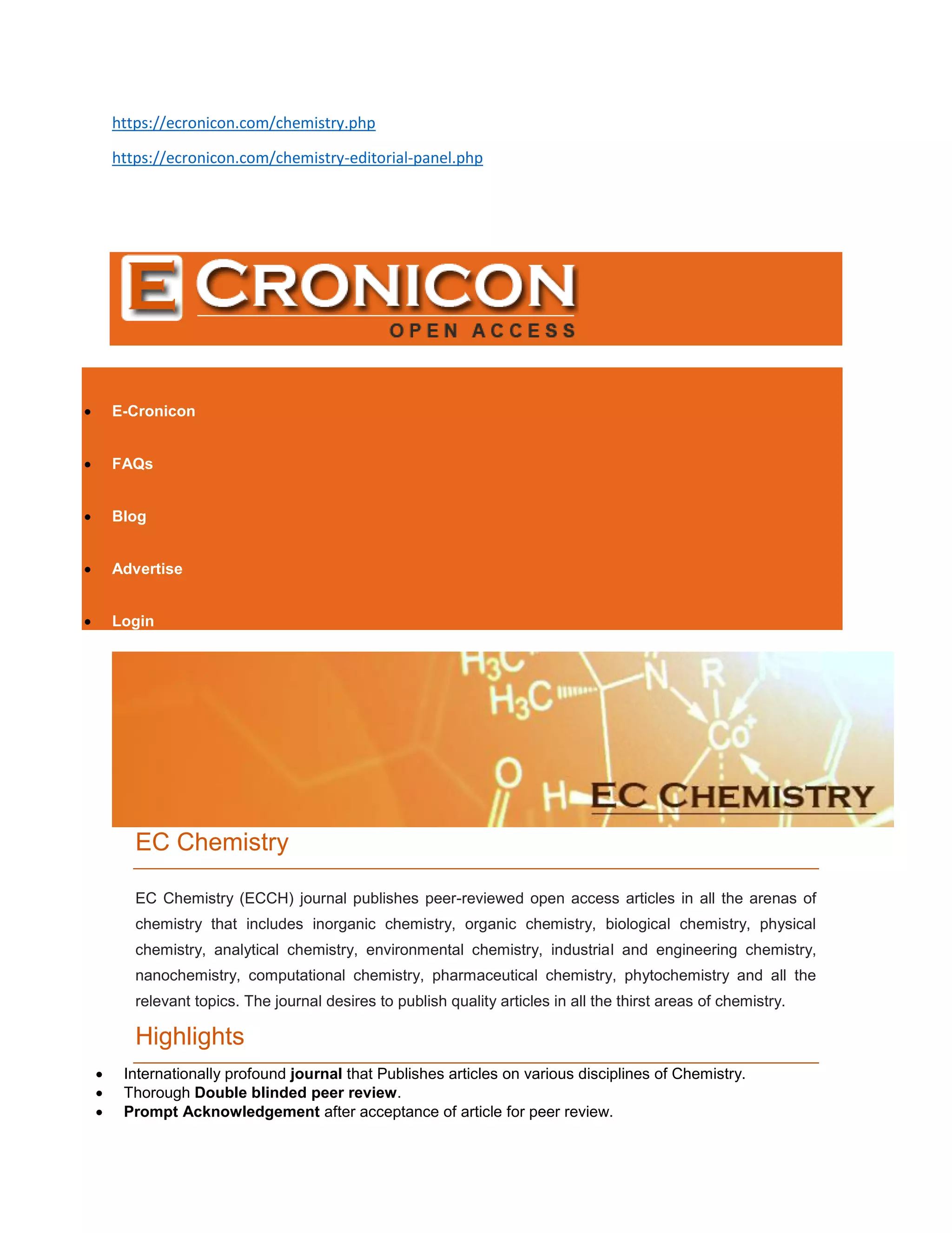 Editor-EC Cronicon | PDF