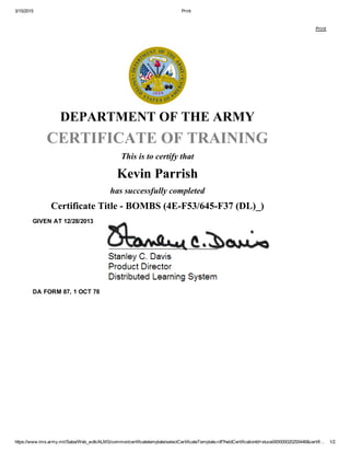 Cert Air to ground BOMBS | PDF