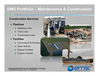 EMS Capabilities Overview | PPT