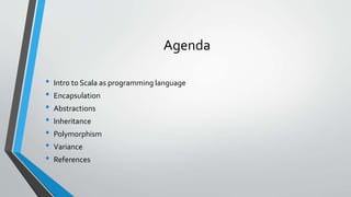 OOP in Scala | PPT
