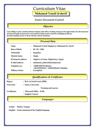 Senior Document Controller | PDF