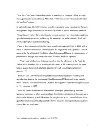 1.Binaural Recording Techniques-Recording with a DIY dummy head | PDF