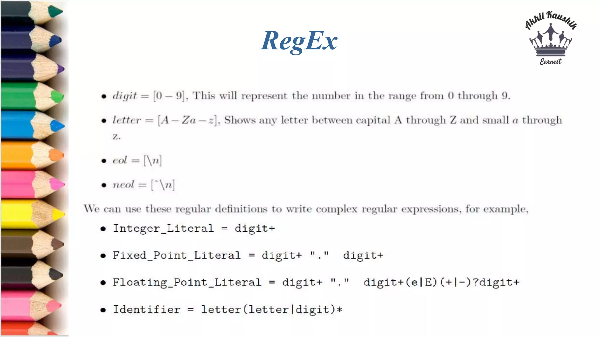 Lexical Analyzer Implementation | PPTX | Programming Languages | Computing