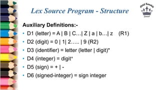 Lexical Analyzer Implementation | PPTX | Programming Languages | Computing