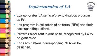 Lexical Analyzer Implementation | PPTX | Programming Languages | Computing