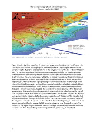 The Geomorphology of Irish submarine canyons | DOCX