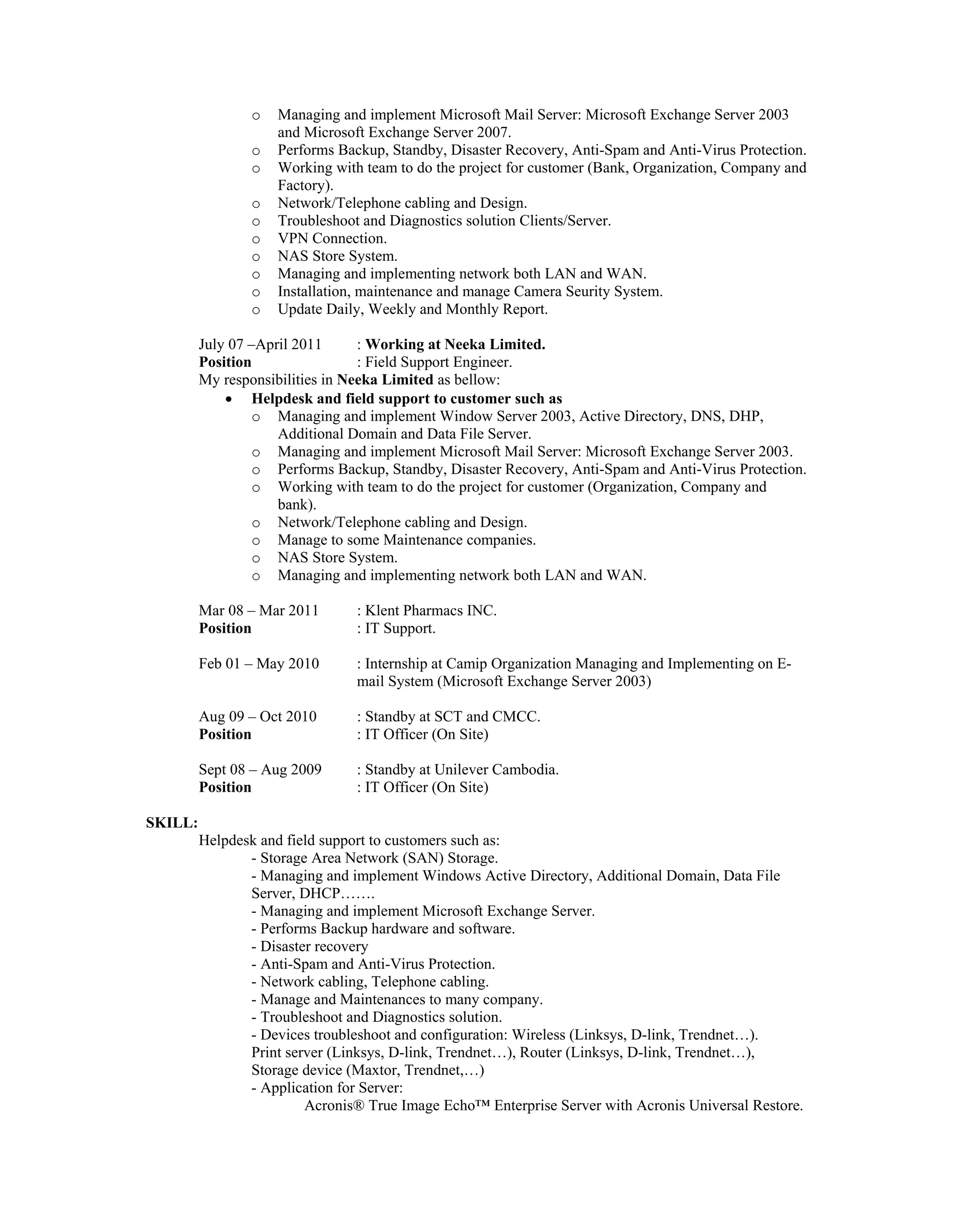 Manith's Application | PDF