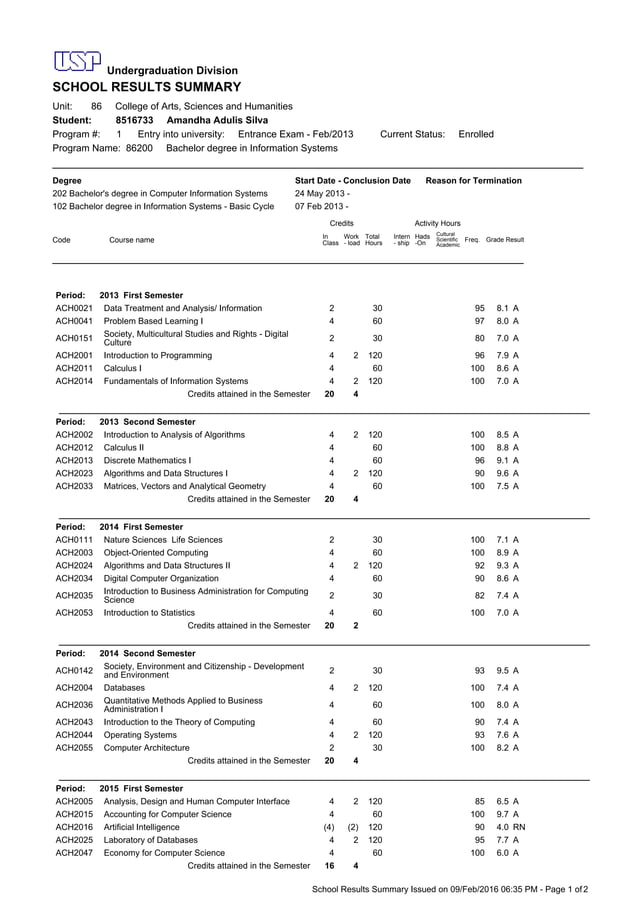 transcript - USP | PDF