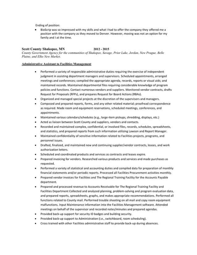 Claudia Otto Resume RH 2016 | PDF