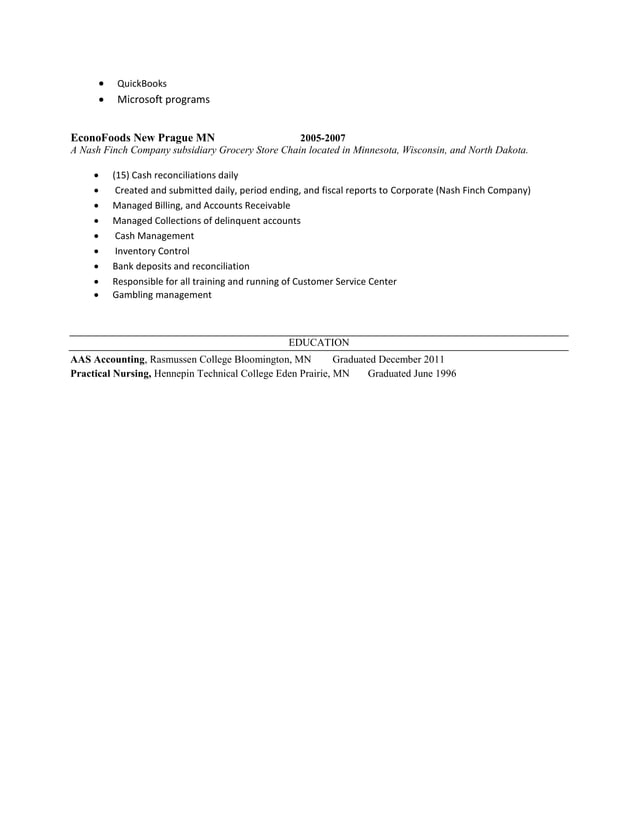 Claudia Otto Resume RH 2016 | PDF