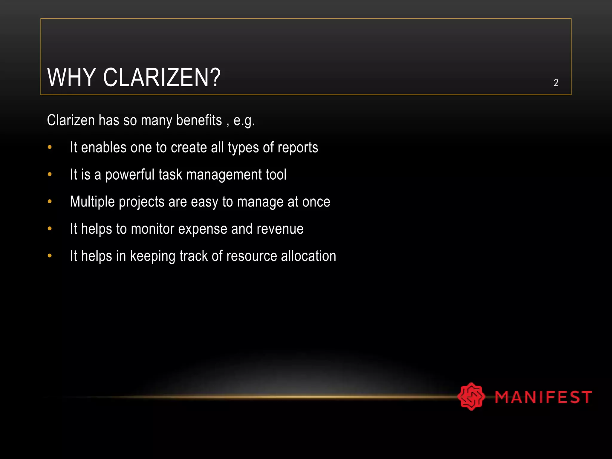 Clarizen PowerPoint | PPTX