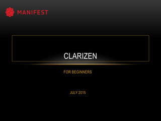 Clarizen PowerPoint | PPTX