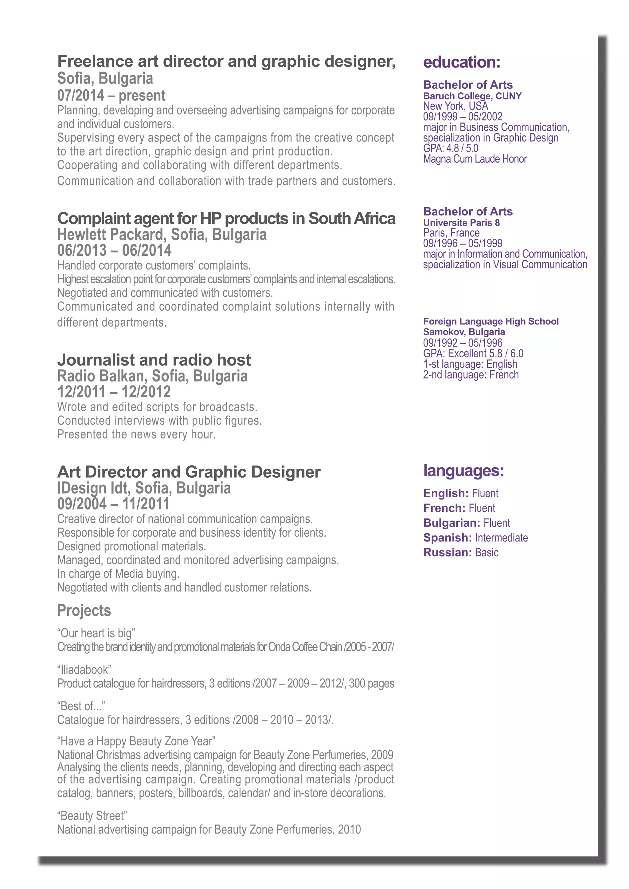 CV_Violeta_Hadjimitova_EN version_short_BW | PDF