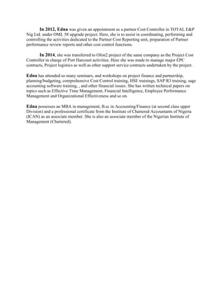 Eyetuoma Edna Resume | PDF