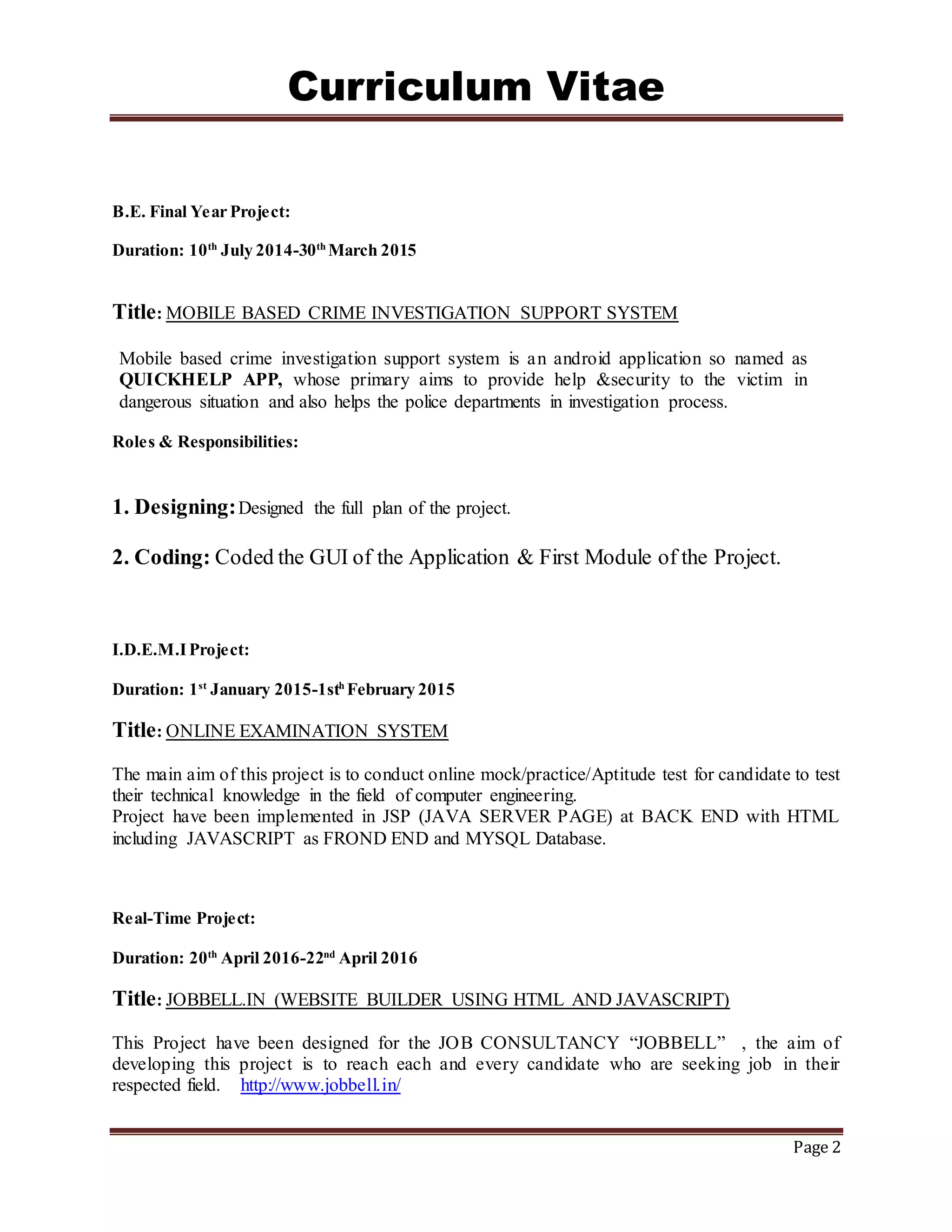 CV-akshay.khambe | PDF