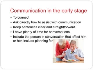 Communication & Dementia | PPTX