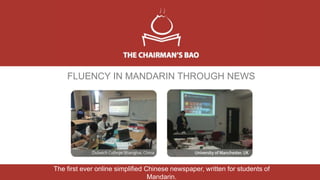 The Chairman's Bao Overview | PPT
