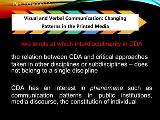 Criticl discourse analysis (CDA) | PPTX