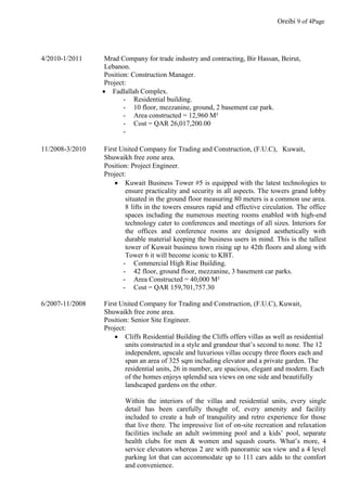 samer resume - S | PDF