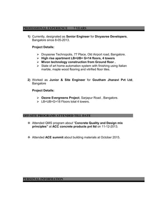 New RESUME- ADARSH KUMAR (1) | DOC