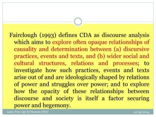 Critical_Discourse_Analysis_An_overview | PPT