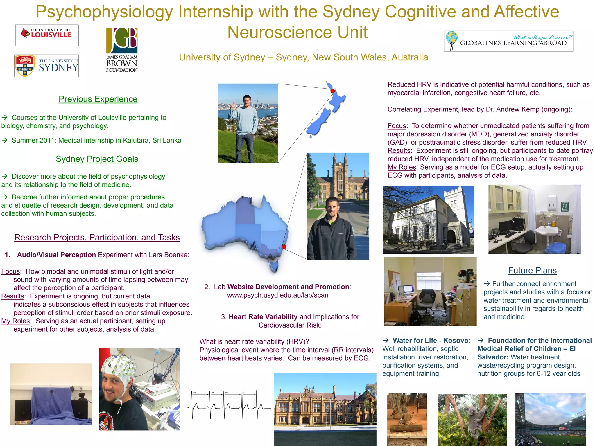 Psychophysiology Internship with the Sydney Cognitive and Affective Neuroscience Unit by Cole ...