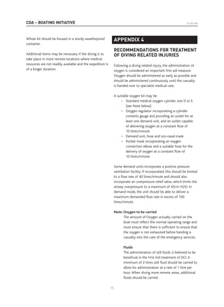 CDA Boating Guidelines | PDF