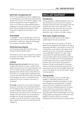 CDA Boating Guidelines | PDF