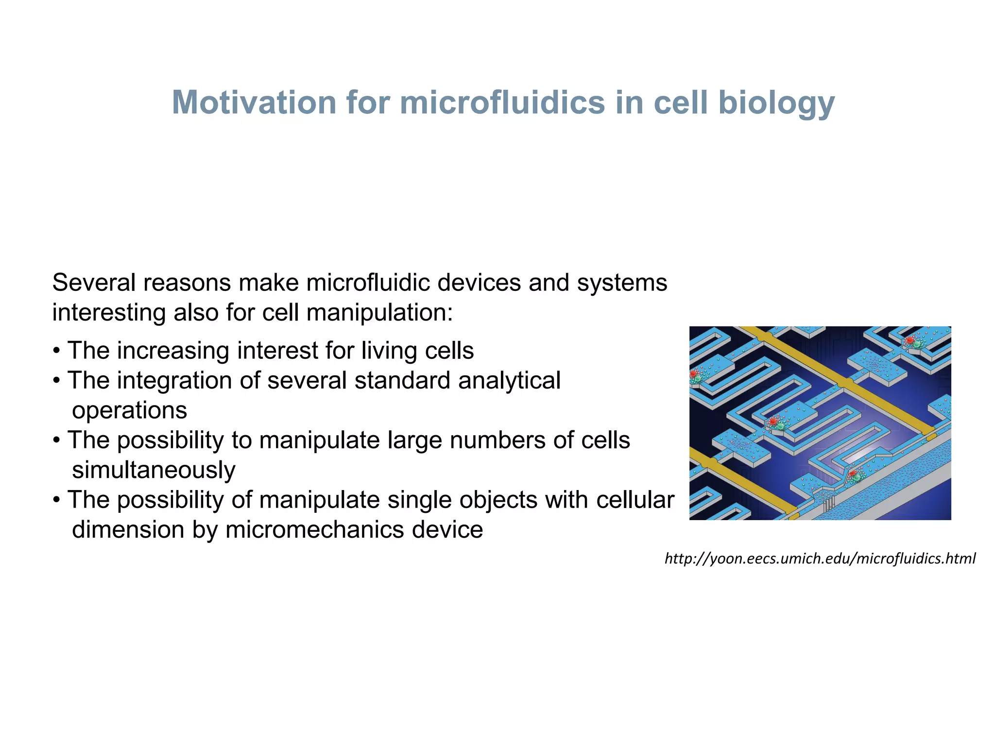 CDAC 2018 Dubini microfluidic technologies for single cell manipulation ...