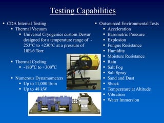 CDA InterCorp | Capabilities | PPT