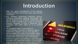 Malware Classification and Analysis | PPTX