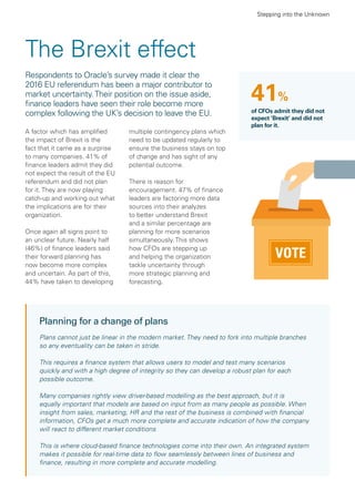 Stepping into the Unknown - Post Brexit 2016 | PDF