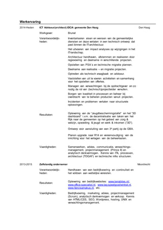 CV - David Markus 2015 | DOCX