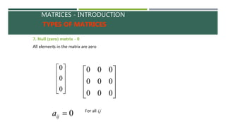 matrices and function ( matrix) | PPT