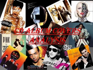 Cd album cover analysis | PPTX
