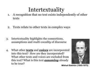 LX661 CDA - Fairclough's Framework and intertextuality | PPTX