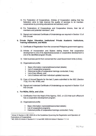 Guidelines in the implementation of the revised accreditation and ...