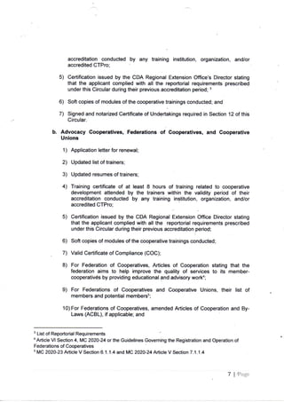 Guidelines in the implementation of the revised accreditation and ...