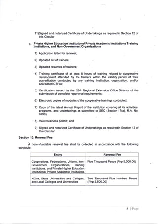 Guidelines in the implementation of the revised accreditation and ...