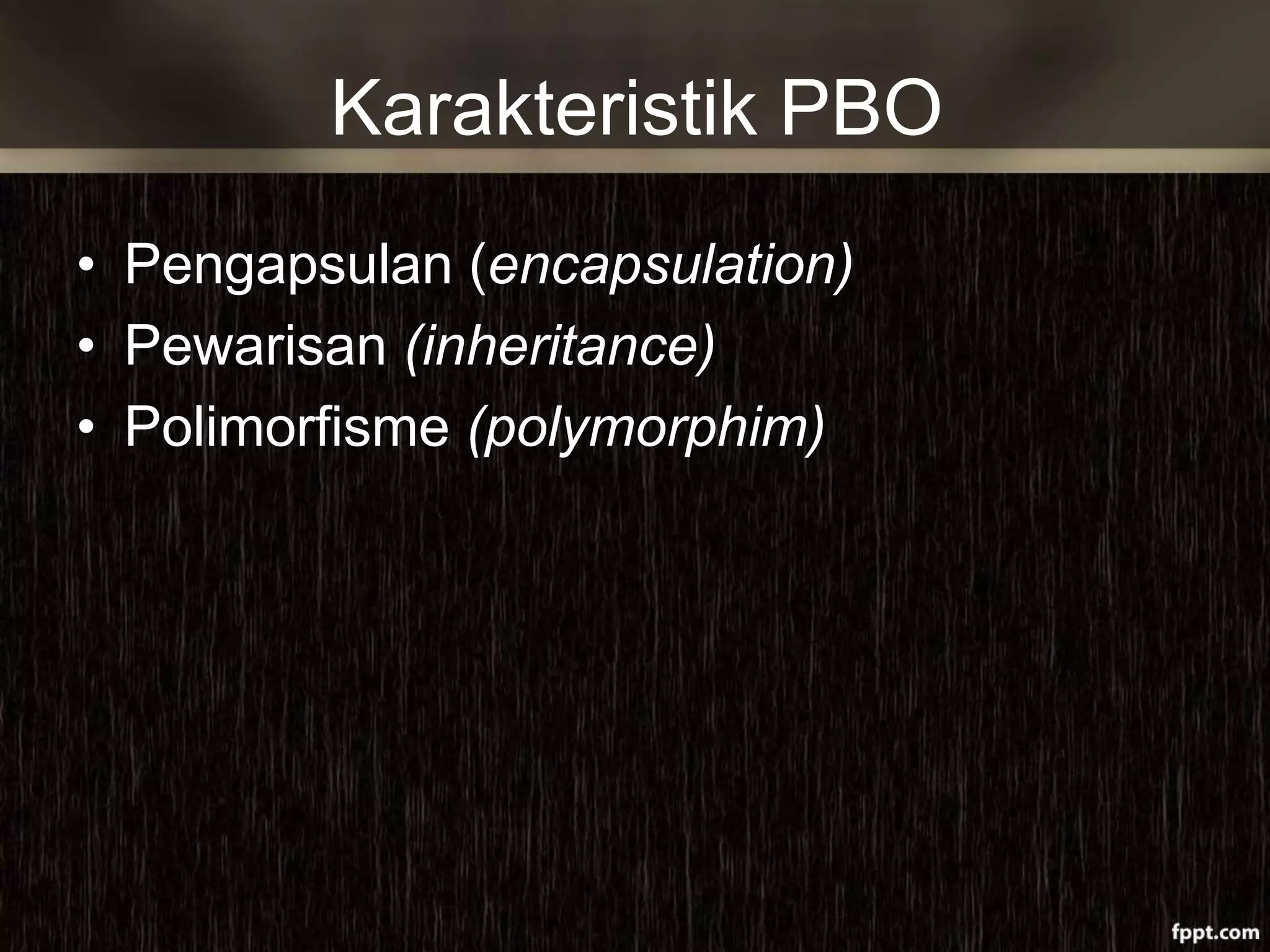 Pengenalan C++ dan Pemograman Berorientasi Objek | PPTX