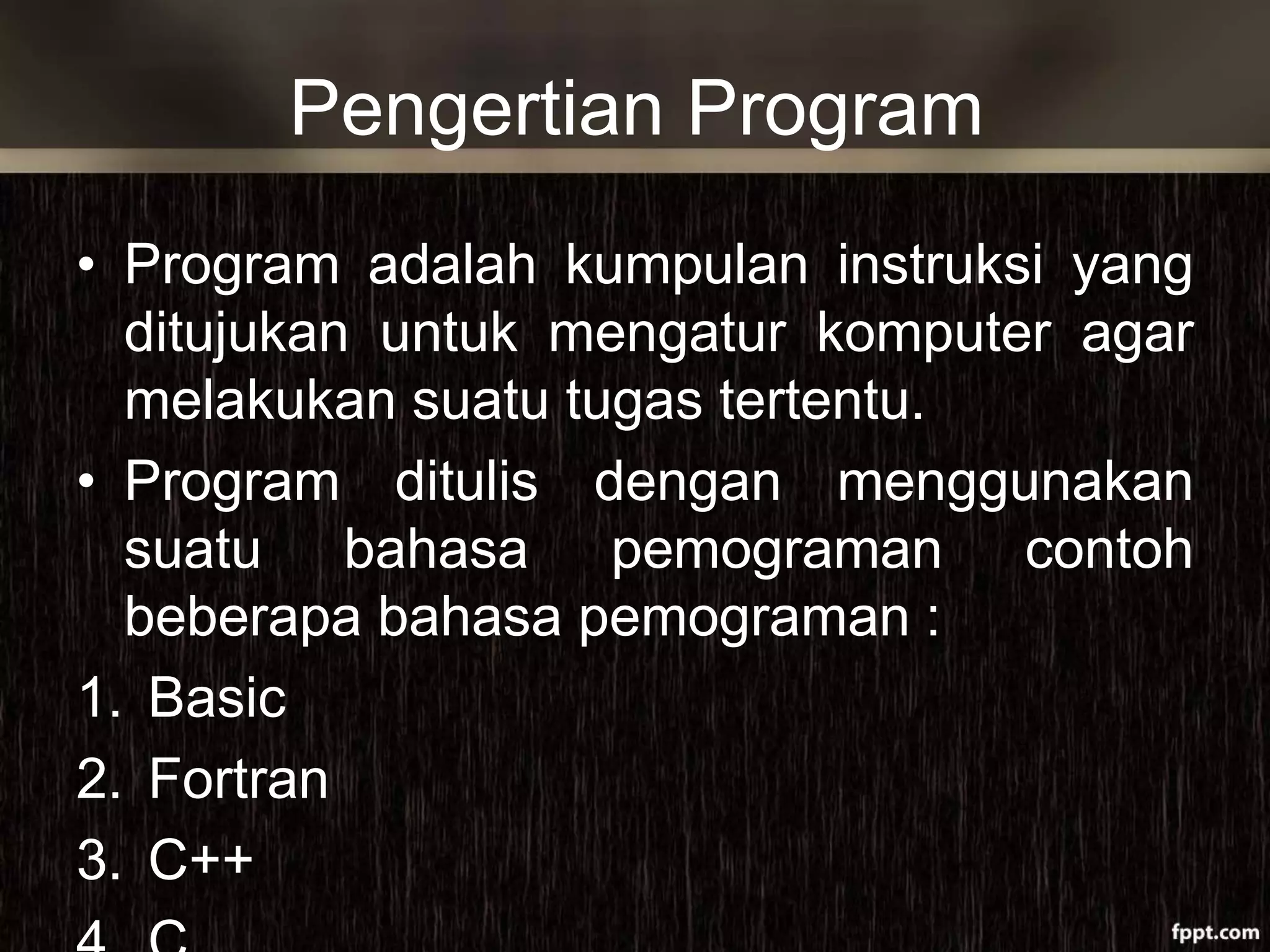 Pengenalan C++ dan Pemograman Berorientasi Objek | PPTX
