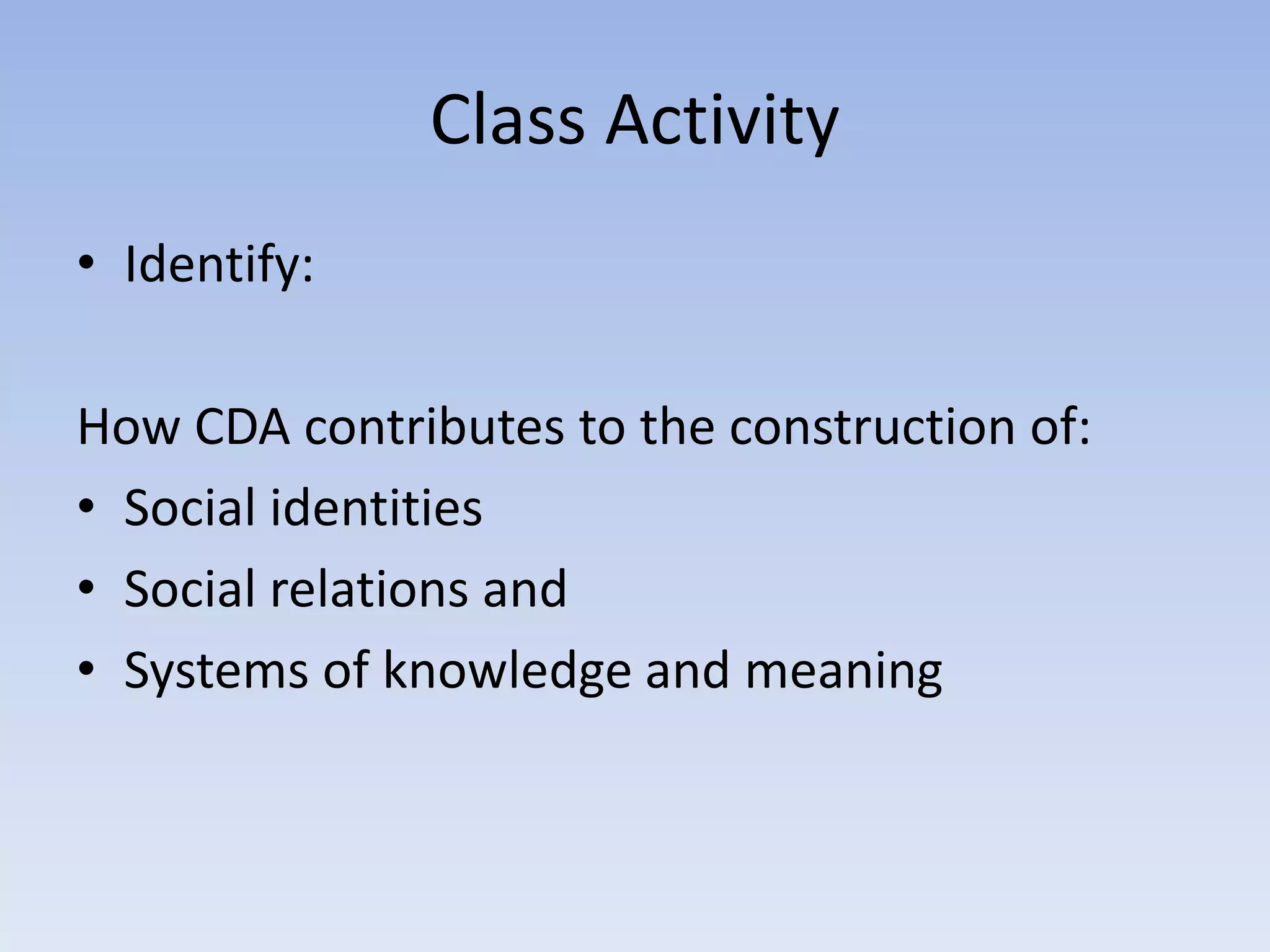 Cda principles | PPTX