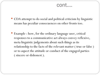 No such thing as CDA | PPT