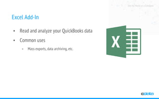 CData - Triangle Woodard Group - QuickBooks | PPTX
