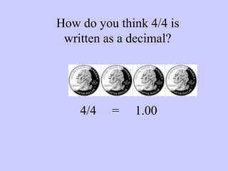 Decimal and Fraction | PPT