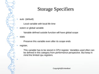 Learn C day1 @https://youtu.be/NeGCA8ruvww | PPT