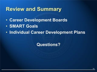 CAREER DEVELOPMENT BOARD FTSW | PDF | Career Planning | Careers