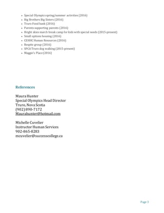 Kayla Cavanaugh | DOCX | Medical Health