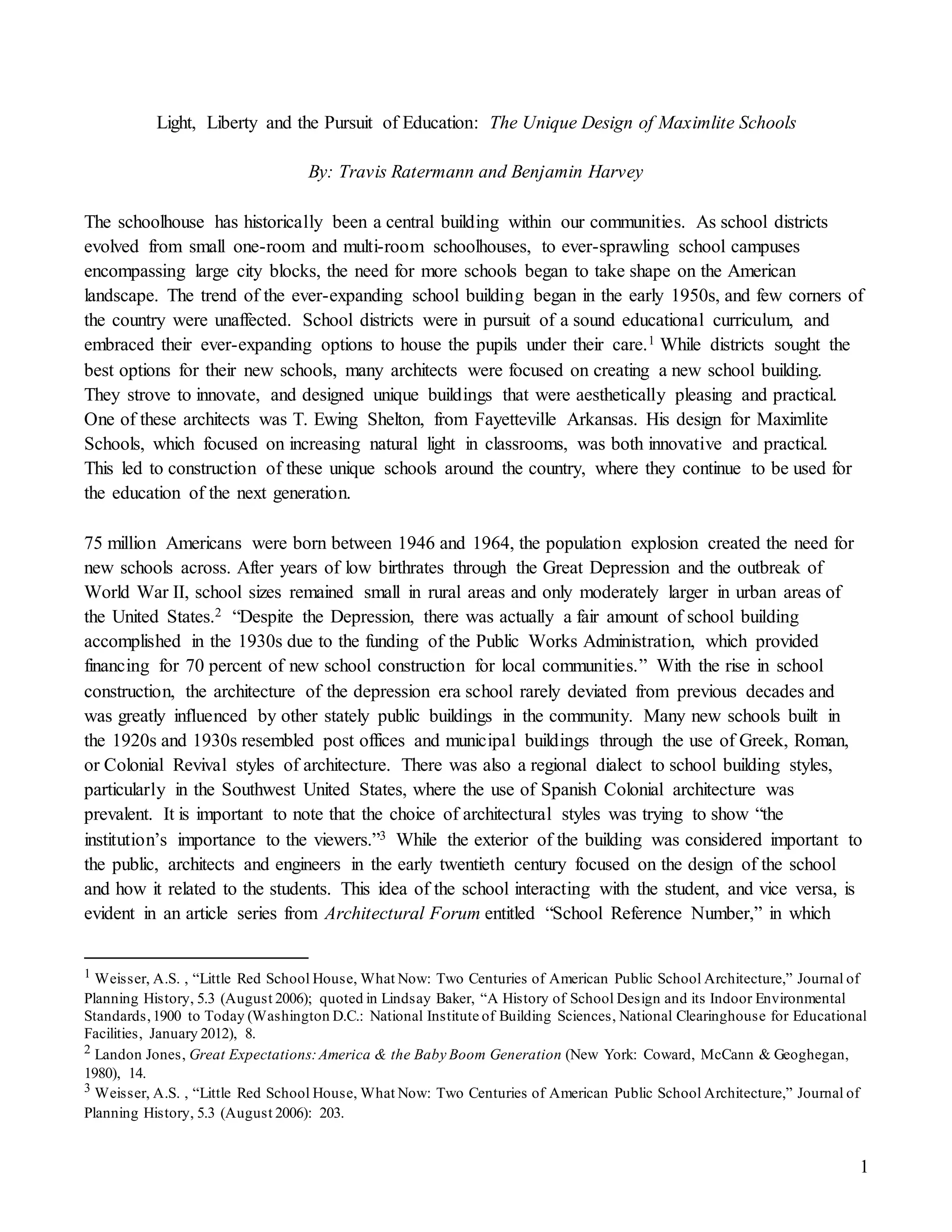 Light Liberty and the Pursuit of Education | DOCX