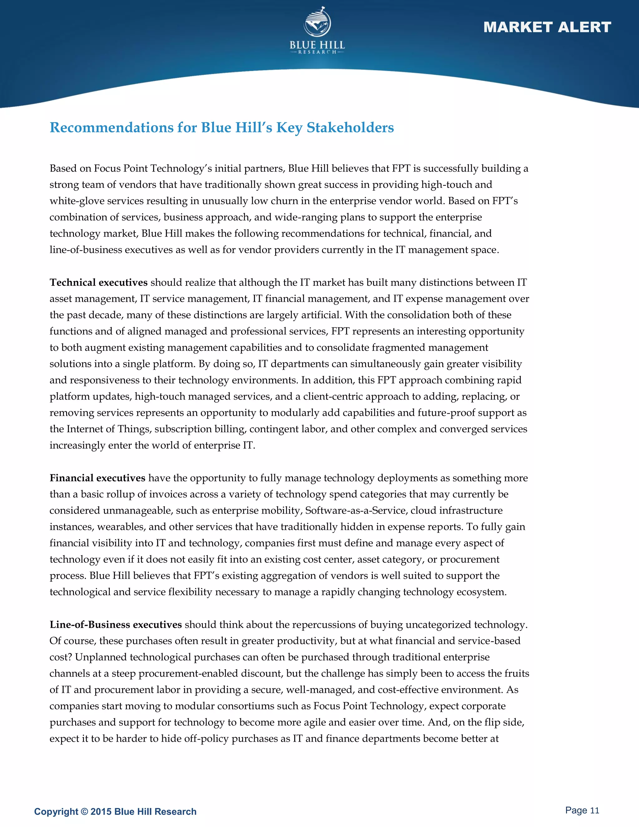 BHR-FocusPointTech-Final | PDF | Business | Business and Finance